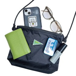 軽量！ワッペンナイロンサコッシュ サコッシュ B.BUDDY 通販 19404610｜Creema(クリーマ)