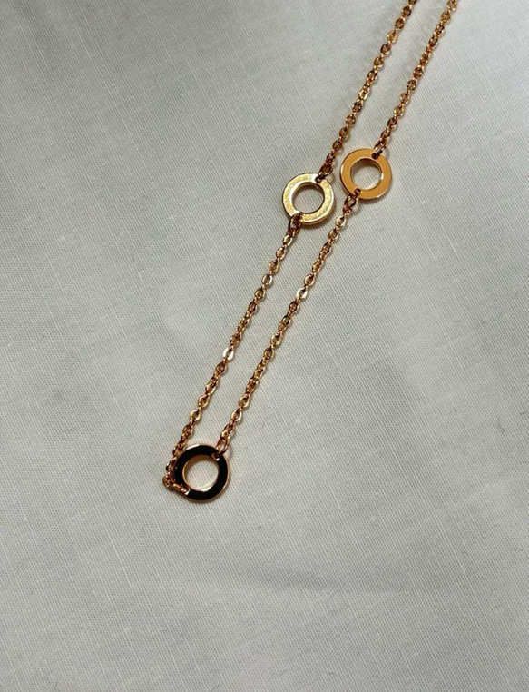 ネックレス ゴールド アクセサリー N053 ブレスレット アクセサリー HANO shop 通販 19404680｜Creema(クリーマ)