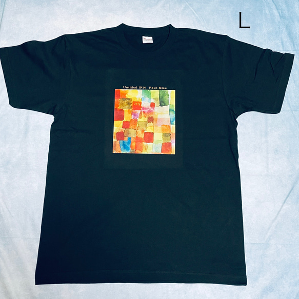 パウル・クレー untitled 1914 綿5.6オンスヘビーウェイトTシャツ 黒 SMLサイズ有り Tシャツ chaya 通販 ...