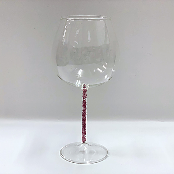 耐熱ガラスのビーズ入りワイングラス 5 ワイングラス Norika Japan 通販 19418379｜Creema(クリーマ)