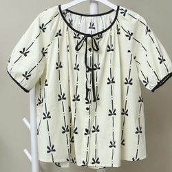 綿100% 丸首 半袖 カジュアルシャツ シャツ Kira.k 通販 19418780｜Creema(クリーマ)