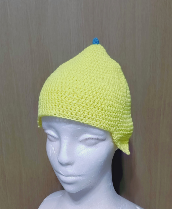 レモン帽子 ニット帽・ビーニー 岬夜道(みさきよみち) 通販 19420027｜Creema(クリーマ)