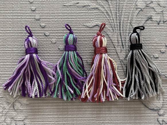 輸入デザインタッセル フランス リリアンタッセル カルトナージュ アクセサリーパーツ デコレーション材 その他素材 Le Chateau ...