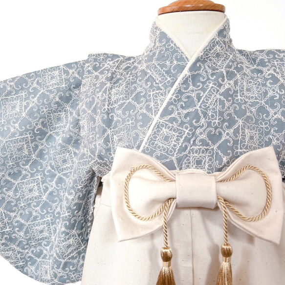 ベビー袴 ベビー着物 お食い初め 初節句 ベビー服 yuu 通販 19420767｜Creema(クリーマ)