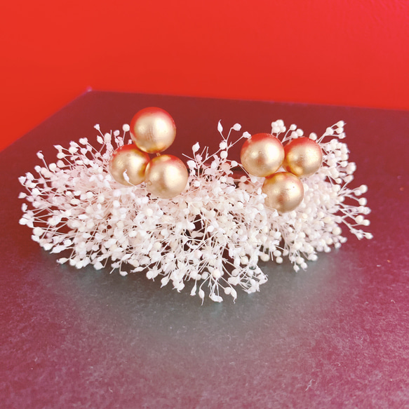 プリザーブドフラワー☆成人式★和玉☆ちりめん玉☆七五三髪飾り☆成人式髪飾り☆卒業式☆お祭り☆結婚式☆袴☆和装☆白無垢☆ その他ヘアアクセサリー ...