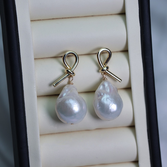 淡水パールのピアス イヤリング ハート 真珠 淡水真珠 6月誕生石 夏の誕生石 ウェディング ピアス（スタッド・一粒） 勝山工房 通販 ...