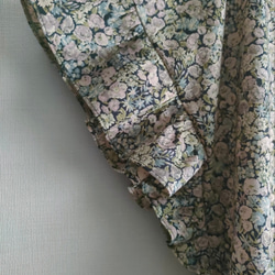 【リバティプリント/チャイブ】フリル袖のドロストブラウス ブラウス petit-sugar/プチシュガー 通販 19433893｜Creema ...