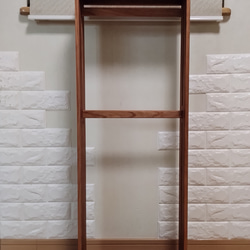 木製、チェリー材、ハンガーラック、傘立て、シェルフ ハンガーラック 家具屋工房shu 通販 19434377｜Creema(クリーマ)