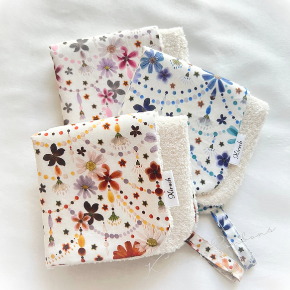 -完成品 B- ～落としたくないから生まれたキルシュのハンカチ～ ミディーsize ベビー ママ リンクコーデ 日本製 ハンカチ・手ぬぐい ...