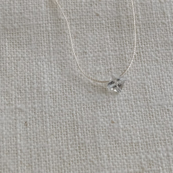 99【天然石 ホワイトトパーズ】 14kgf 肌にやさしい絹糸のネックレス 糸の色＆長さえらべます ネックレス・ペンダント さくらしるく 通販 ...