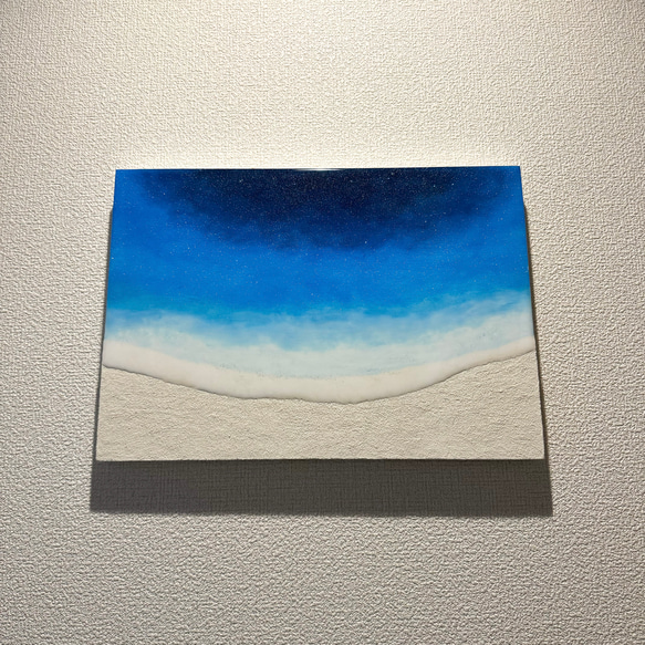 【原画】【S250503】B4 海アート レジンアート インテリア アート 絵画 海 壁掛け 絵画 UMI YA SEA GALLERY 通販 ...