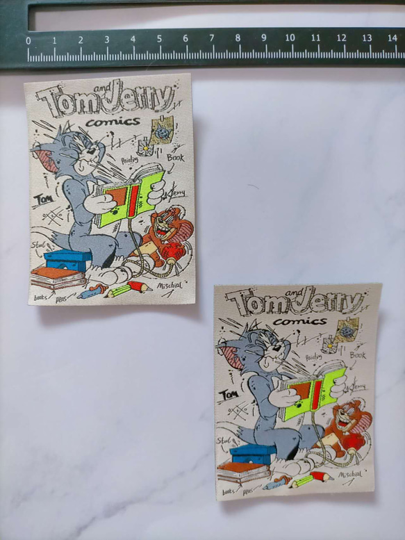 Q335. 【2枚セット】刺繍布タグ ワッペン・アップリケ 琴ᕱ⑅ᕱ 通販 19453868｜Creema(クリーマ)