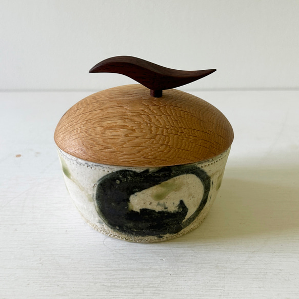 楕円猪口・白緑丸 お椀・ボウル・鉢 FUTAMONO-YA 通販 19474863｜Creema(クリーマ)