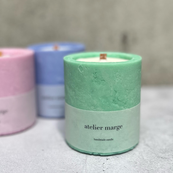 fragrance granité femme pistachio キャンドル・キャンドルホルダー atelier marge 通販 ...