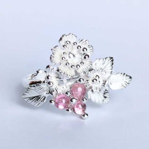 木苺の指輪 指輪・リング KIJIASARI 通販 19507001｜Creema(クリーマ)