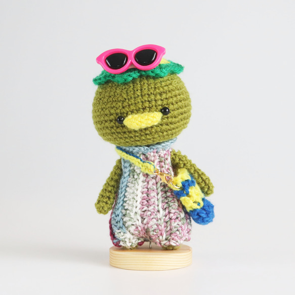 あみあみかっぱちゃん（抹茶）：着せ替えタイプでつぶらな瞳がチャームポイント お衣装はさっぱり夏風で あみぐるみ Amimakuri 通販 ...