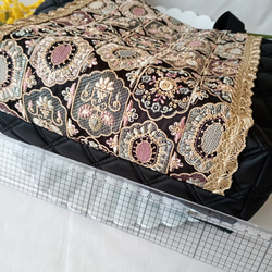 受注製作【撥水軽量】肩掛けできるインド刺繍のキルティングトートバック トートバッグ iikao-1113 通販 19571001｜Creema ...