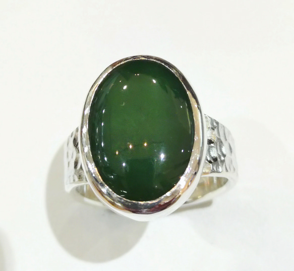 ジェード（ネフライト）のリング 指輪・リング uncle joji アンクルジョウジ 通販 19594287｜Creema(クリーマ)