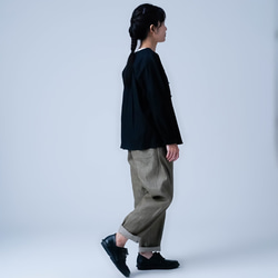 【soco】みんな大好き ふわっと穿きやすい デニムパンツ ／ モカベージュ b100b-mcg2 ロングパンツ soco 通販 19606109｜Creema(クリーマ)