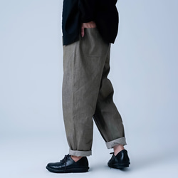 【soco】みんな大好き ふわっと穿きやすい デニムパンツ ／ モカベージュ b100b-mcg2 ロングパンツ soco 通販 19606109｜Creema(クリーマ)