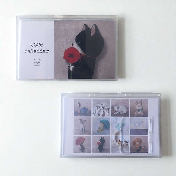 2026年カードカレンダー(名刺サイズ) カレンダー hiish - イッシュ - 通販 19616665｜Creema(クリーマ)