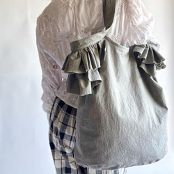 bucket bag (dove grey) トートバッグ uniquees 通販 19630089｜Creema(クリーマ)