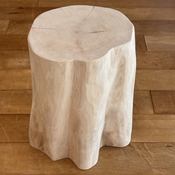 Maki Wood Stool No.1354 椅子（チェアー）・スツール Wood Factory Silky 通販 19631483 ...