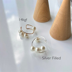 【RikazouヘビロテSET】カフ3点コーデ★ALL 14kgf/Silver Filled イヤーカフ Rikazou 通販 19632132｜Creema(クリーマ)