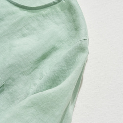 ★サンプルセール 1点のみ★さらりと着心地よい、リネンブラウス 7分袖 薄緑 240517-3(Q38) ブラウス fall-in&co(talent) 通販 19645091｜Creema ...