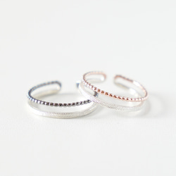 ※期間限定※【Partial Color】two strings RING -Pinkgold- (free size) 指輪・リング Kumpel by p 通販 19678276 ...