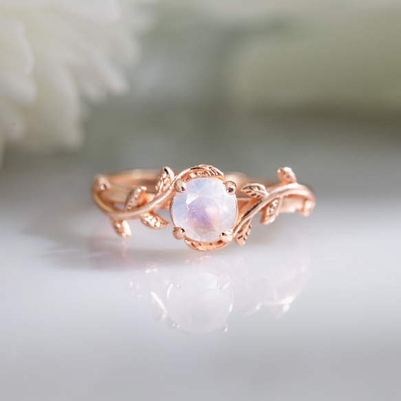 ムーンストーン silver 925 指輪 リング ss240 moonstone 指輪・リング Alice Jewelry 通販 ...