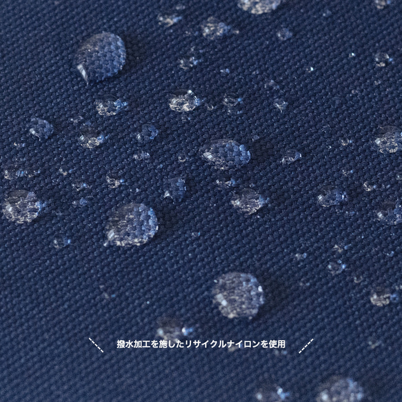 [Mサイズ]10ポケット3WAYバッグ｜撥水加工ナイロン｜ファスナー付【ネイビー】軽量約550g｜A4対応｜斜めがけ可 ショルダーバッグ 青鹿 通販 19812295｜Creema(クリーマ)