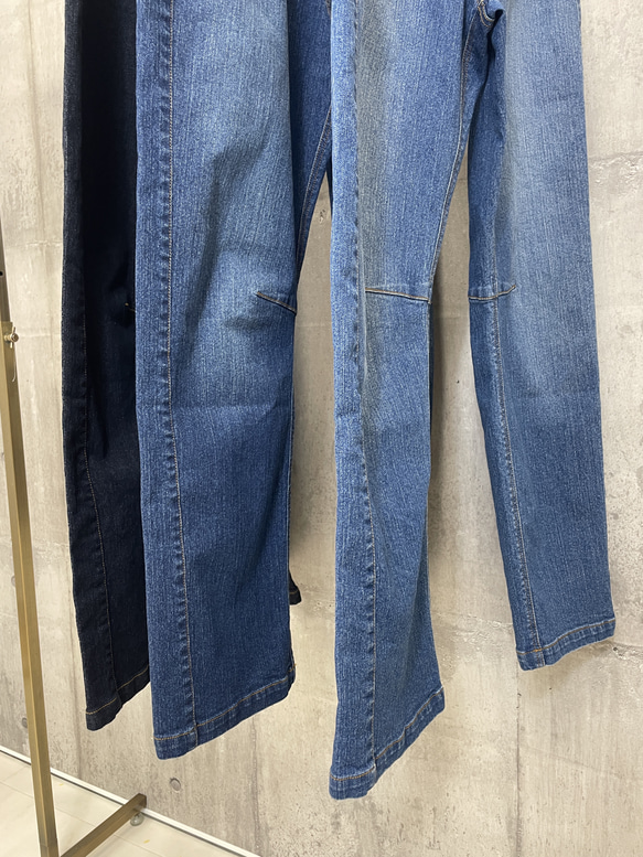 ダーツレッグ パネル切り替え スリム デニム パンツ CH_hdmn ロングパンツ CH_hdmn 通販 19866978｜Creema(クリーマ)