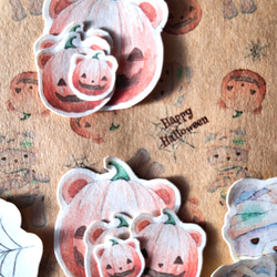 2025年10月限定販売 ハロウィン フレークシール(26ピース) シール・ステッカー ＊mirach＊ 通販 19892192｜Creema ...