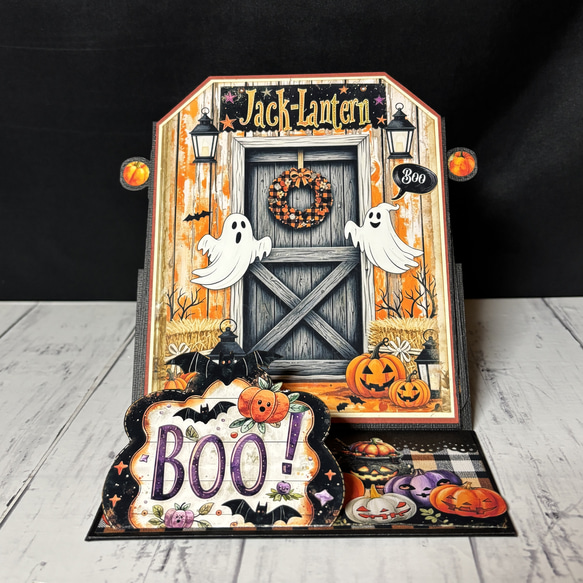 799 ハロウィーン イーゼルカード Halloween Easel Card ハロウィン （送料無料） その他雑貨 Scrapfun 通販 ...