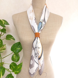 大判スカーフ0702 スカーフ・バンダナ olive 通販 20008725｜Creema(クリーマ)