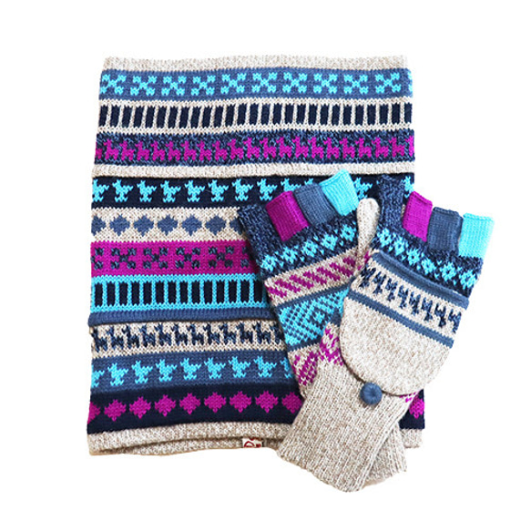 アルパカ ミトン手袋GU AU985 手袋・ミトン ナスカデザイン 通販 20046784｜Creema(クリーマ)