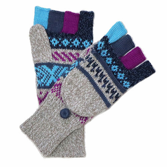 アルパカ ミトン手袋GU AU985 手袋・ミトン ナスカデザイン 通販 20046784｜Creema(クリーマ)