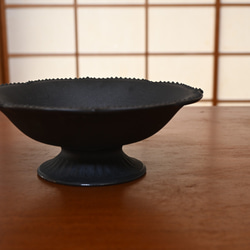 銀黒高坏 （銀黒コンポート鉢） お椀・ボウル・鉢 佐久間 満太 通販 20052001｜Creema(クリーマ)