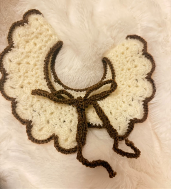 受注生産 フリルつけ襟 シュシュ petit bonheur 通販 20090443｜Creema(クリーマ)