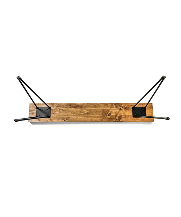 SPF材2×6 アイアンレッグの木製スタンドラック コンソールテーブル/MIKU-KOBO 椅子（チェアー）・スツール miku-kobo ...