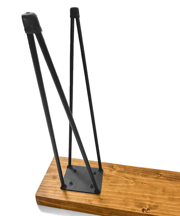 SPF材2×6 アイアンレッグの木製スタンドラック コンソールテーブル/MIKU-KOBO 椅子（チェアー）・スツール miku-kobo ...