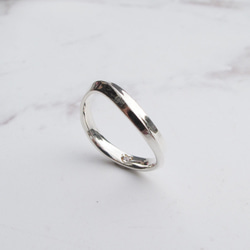 【カップルリング】愛の誓い｜流線型のジルコンスターリングシルバーカップルリング｜Da Yuan Nan Zai 指輪・リング 大員囡仔-手作銀 ...