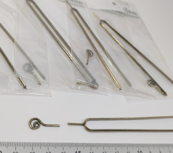 かんざし金具 金属 アンティークゴールド 5個セット 金具・チェーン 工房天竜 通販 20249779｜Creema(クリーマ)
