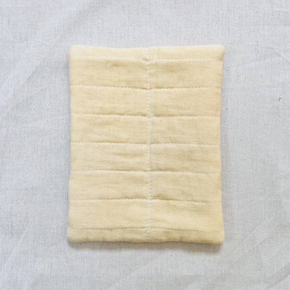 よもぎ染めのポットマット 鍋敷き shimafuku 通販 20250351｜Creema(クリーマ)