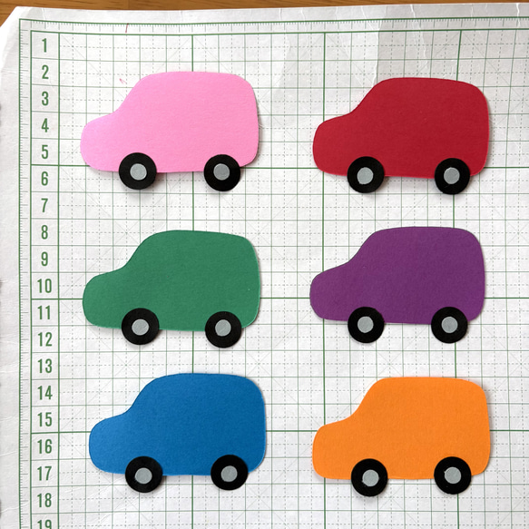 車 誕生日表 保育園 幼稚園 高齢者施設 壁面 メッセージカード その他素材 minju 通販 20253932｜Creema(クリーマ)