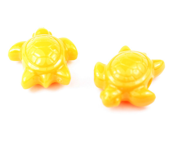 57139 オレンジ 不透明(Opaque) 25mm ウミガメ ポニービーズ (10個) ビーズ ポニービーズ専門店 通販 20257203 ...