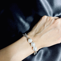 Perl Chain Bracelet #Silver ブレスレット ange et rose 通販 20263837｜Creema(クリーマ)