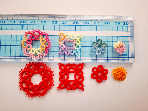 タティングレースのモチーフ福袋(おまけ付き) レース きゅい 通販 20274962｜Creema(クリーマ)