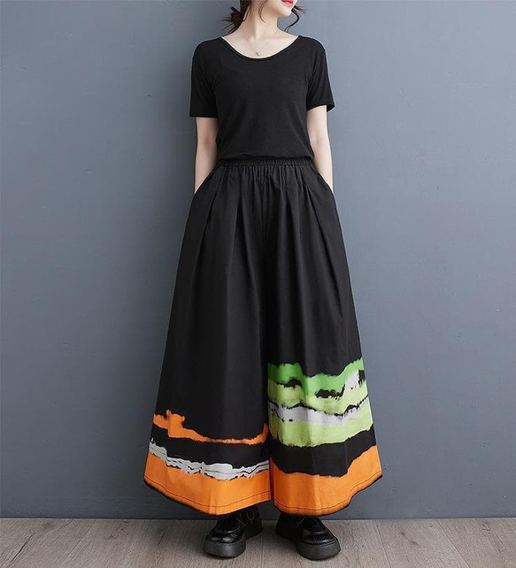 【大きいサイズ】 レディース ワイドパンツ 春夏 秋 新品 ウエストゴム ワンピース ぽちゃCute・割引クーポンは 通販 20279414 ...